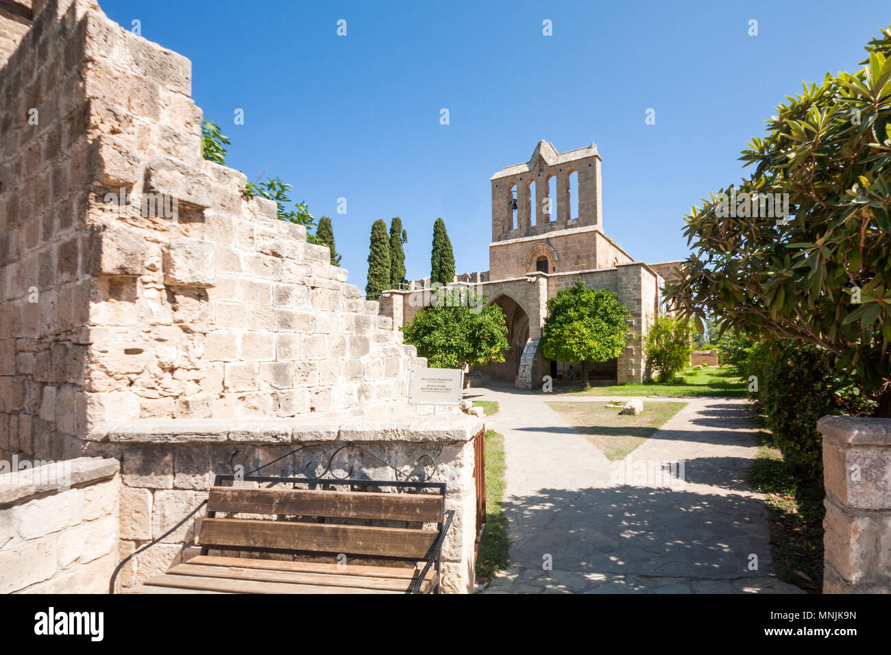 Bellapais Abbey, Northern Cyprus Stock Photo - Alamy