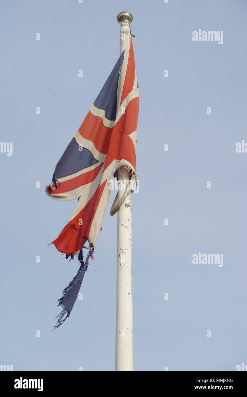 Destroyed Flag High Resolution Stock Photography and Images - Alamy
