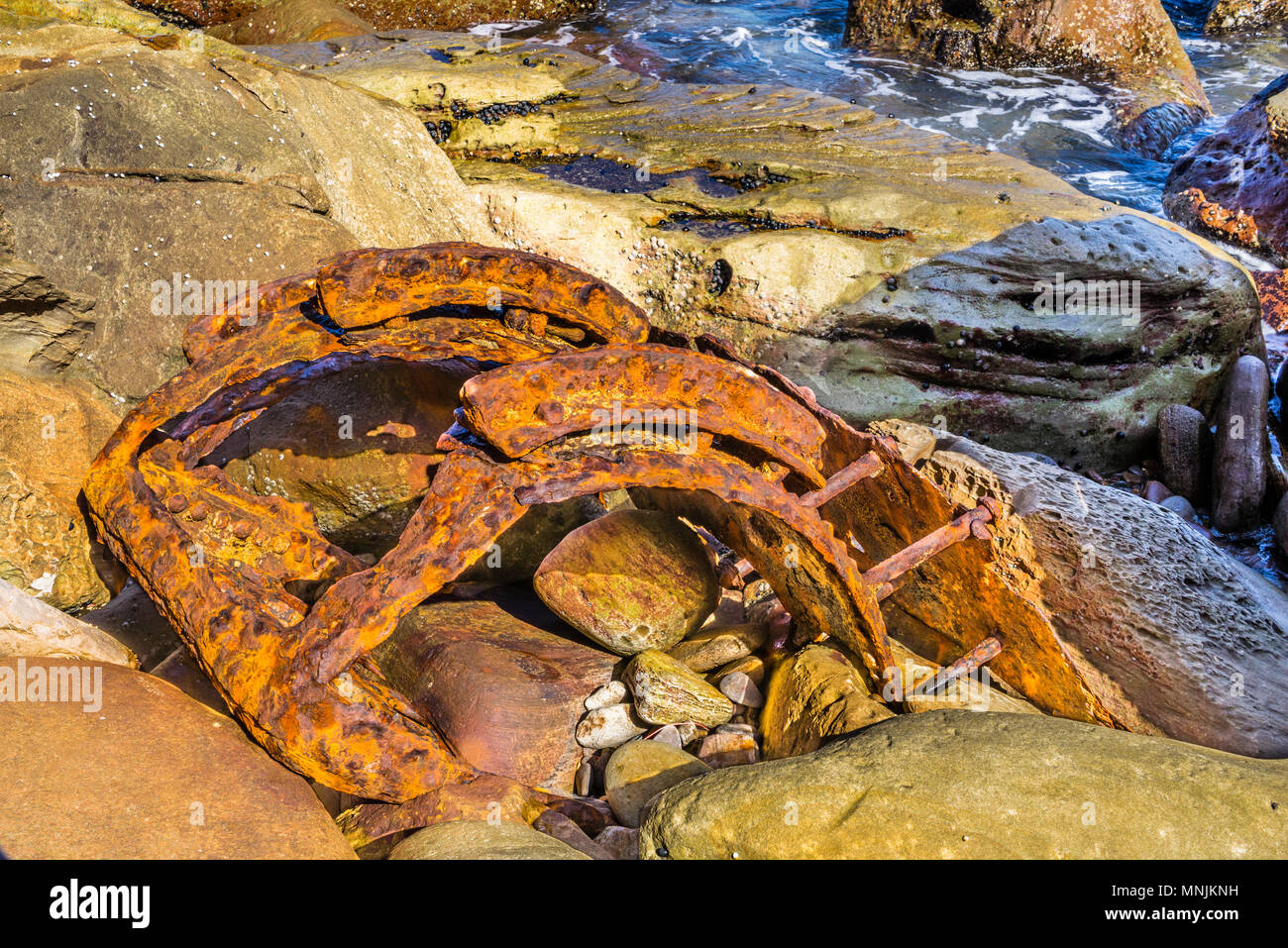 Rusty shipwreck hi-res stock photography and images - Alamy
