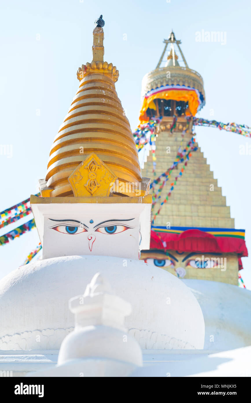 Bauddhanath stupa kathmandu hi-res stock photography and images - Alamy