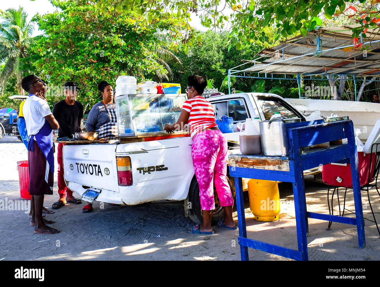 People of the Caribbean, Dominican Republic Stock Photo - Alamy
