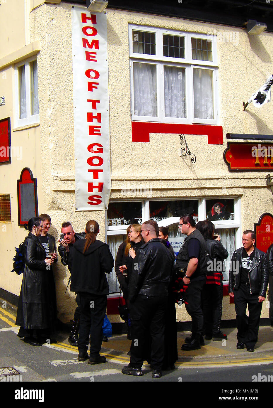 Whitby home of the goth festival hi-res stock photography and images ...