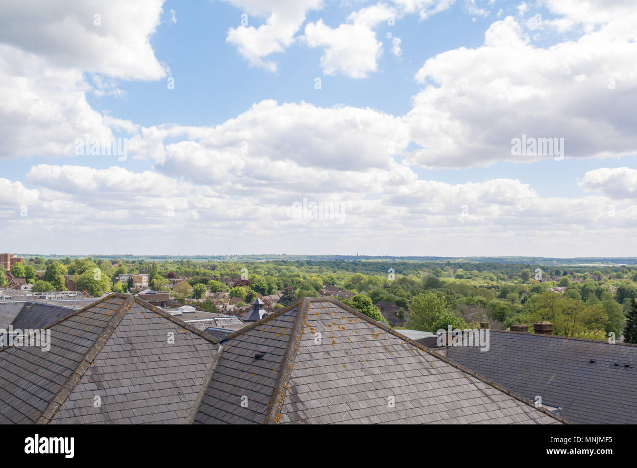 Over roof top hi-res stock photography and images - Alamy