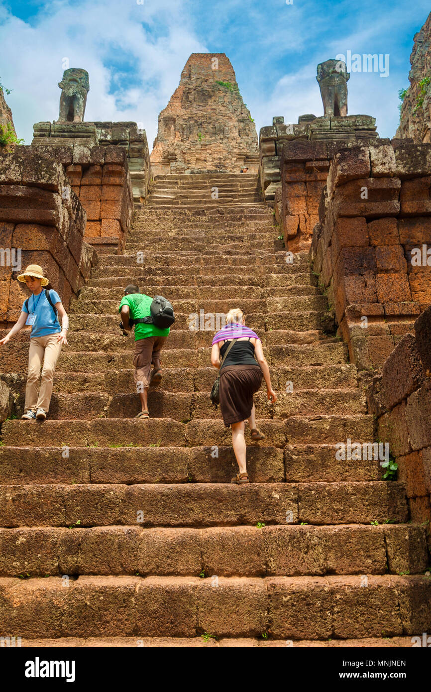 Climbing steep stairs hi-res stock photography and images - Alamy