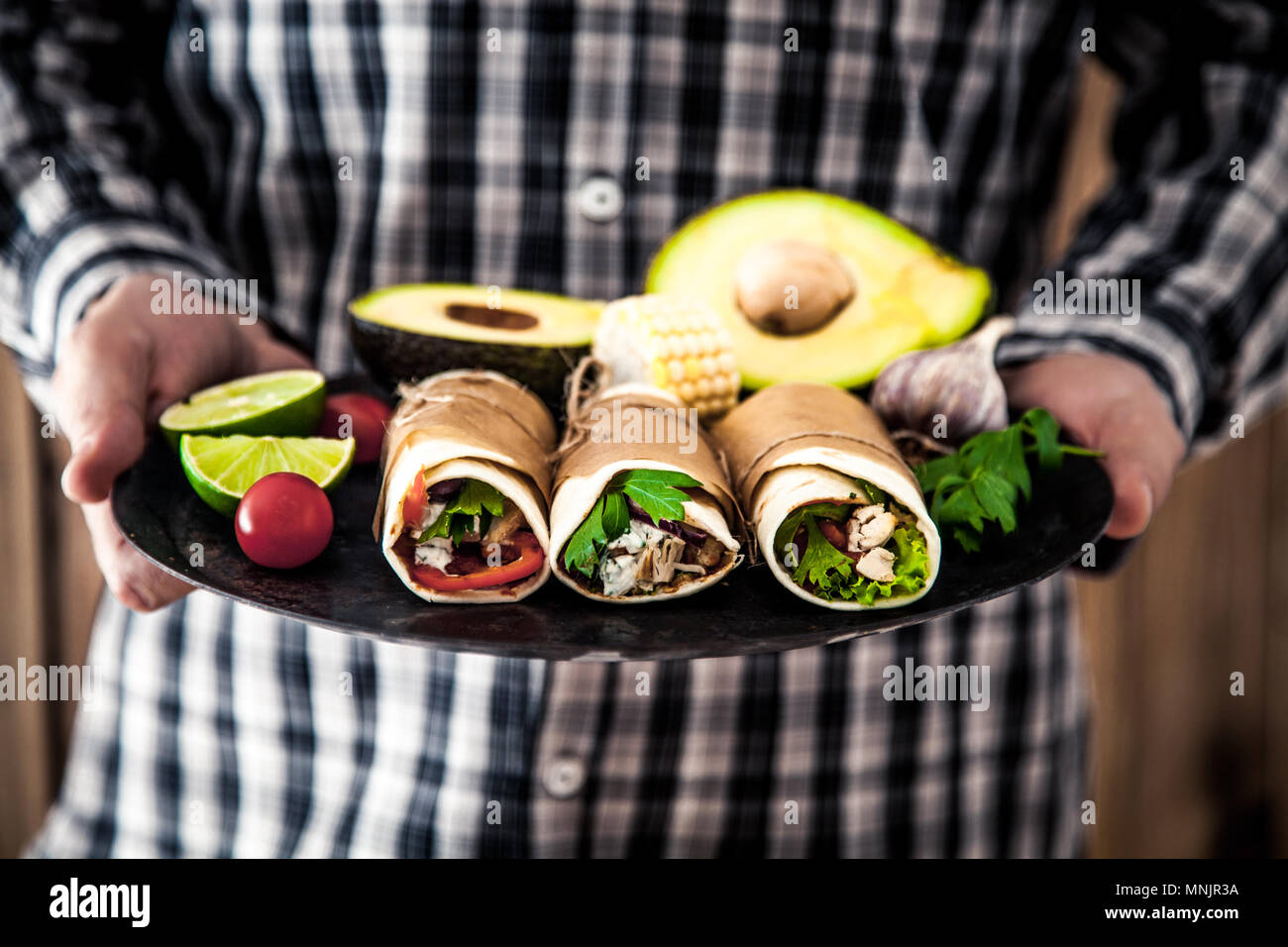 Tortilla man hi-res stock photography and images - Alamy