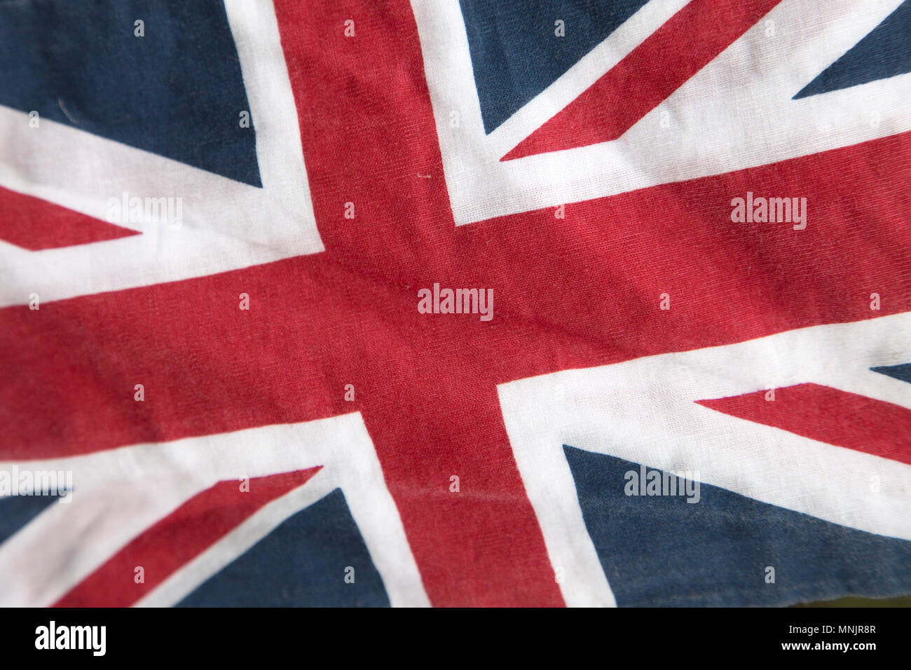 Closeup of Union Jack Flag, Background Stock Photo - Alamy