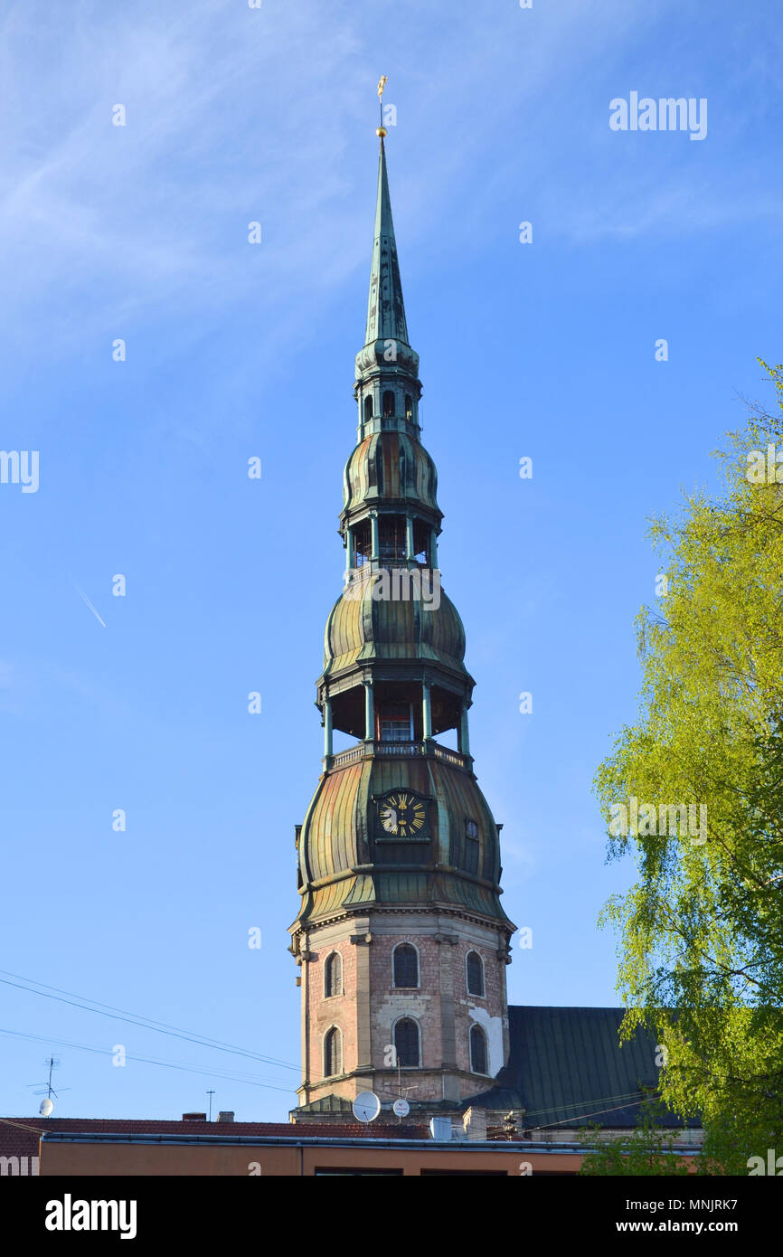 Tower in Riga Stock Photo - Alamy
