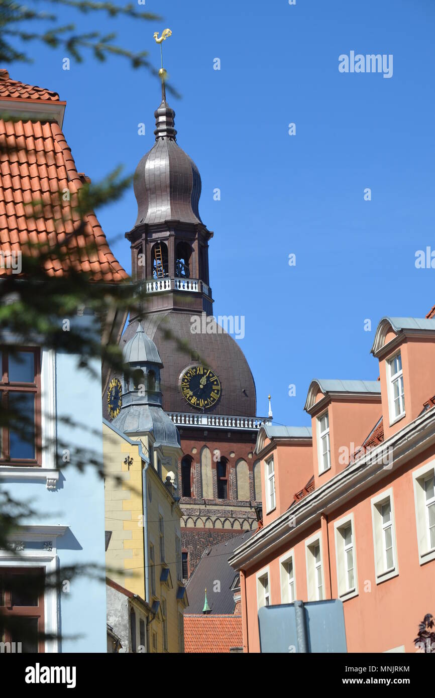 Tower in Riga Stock Photo - Alamy