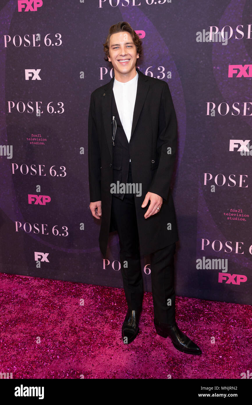 Cody Fern attends FX Pose premiere at Hammerstein Ballroom (Photo by ...