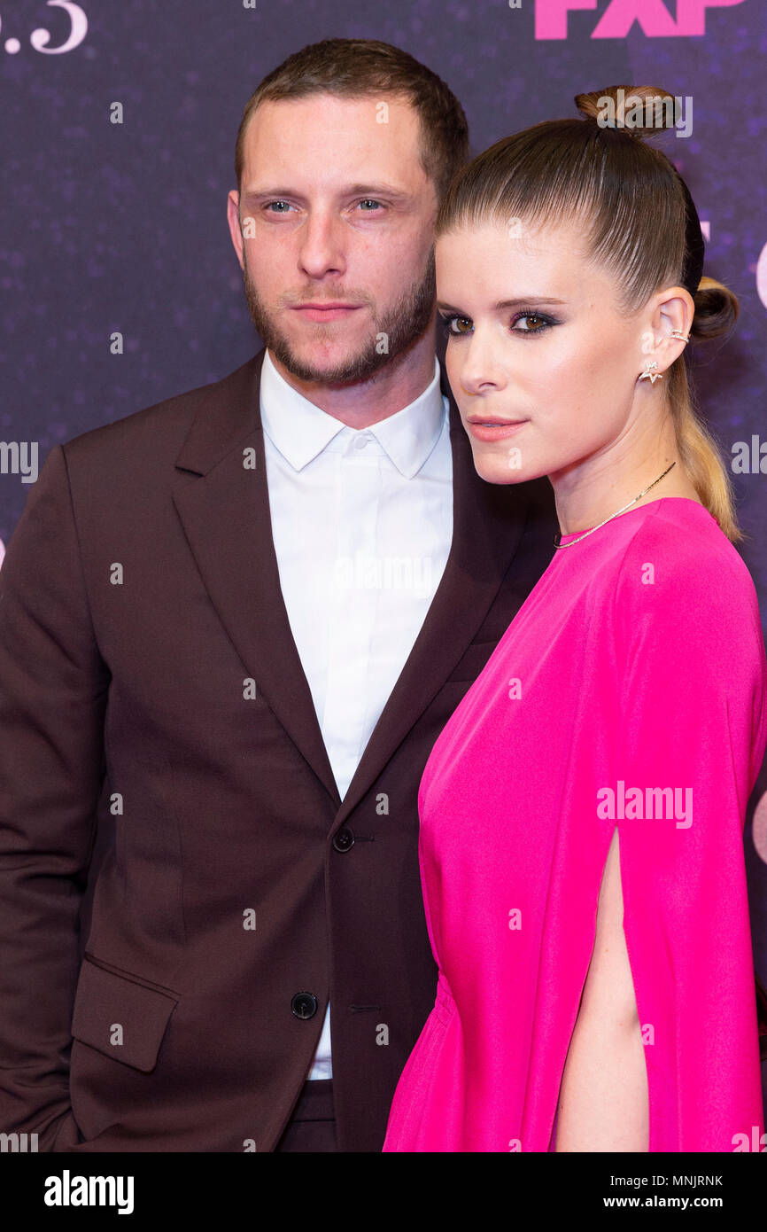 Jamie Bell and Kate Mara wearing dress by Valentino attend FX Pose ...