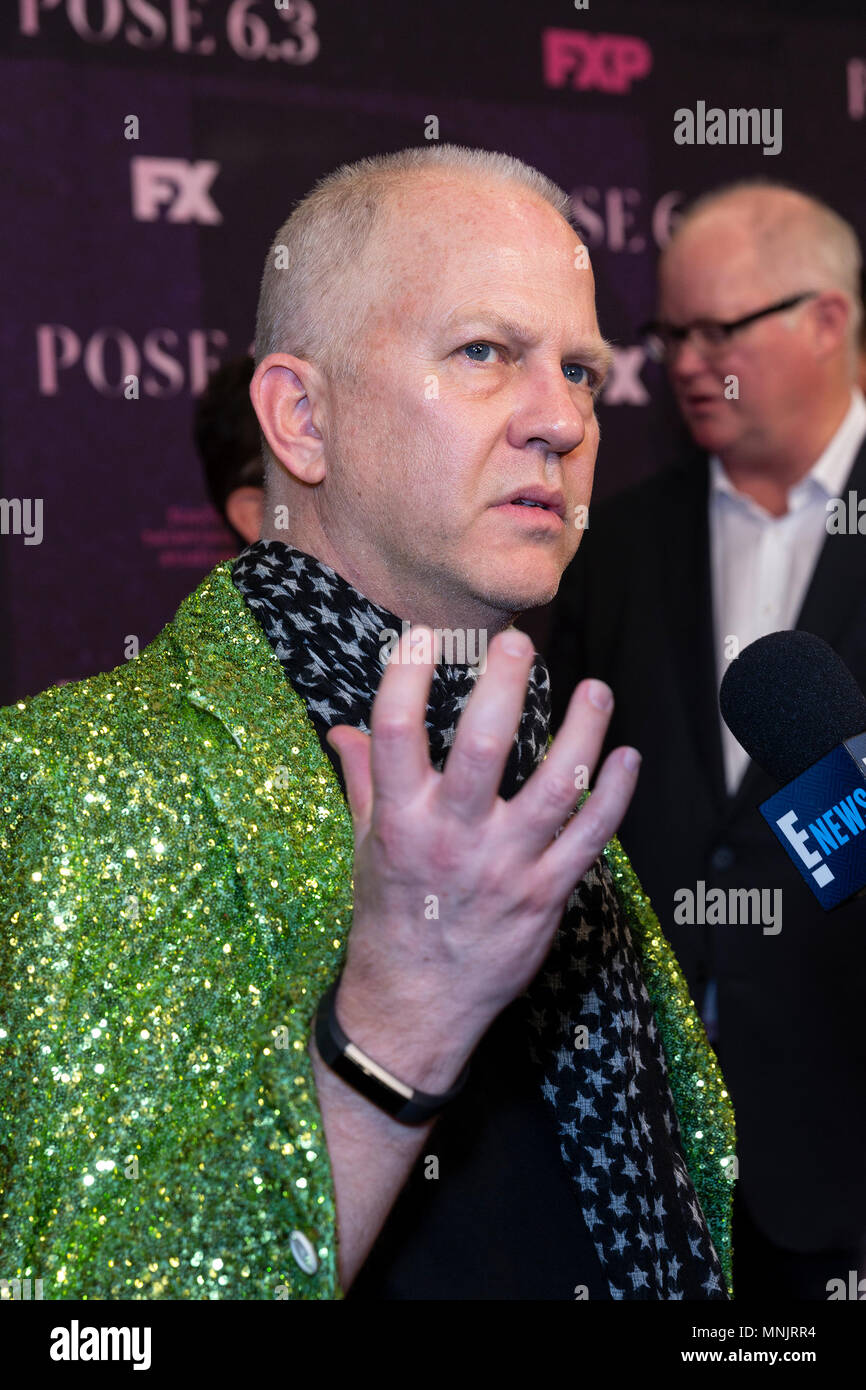 Ryan Murphy attends FX Pose premiere at Hammerstein Ballroom (Photo by ...