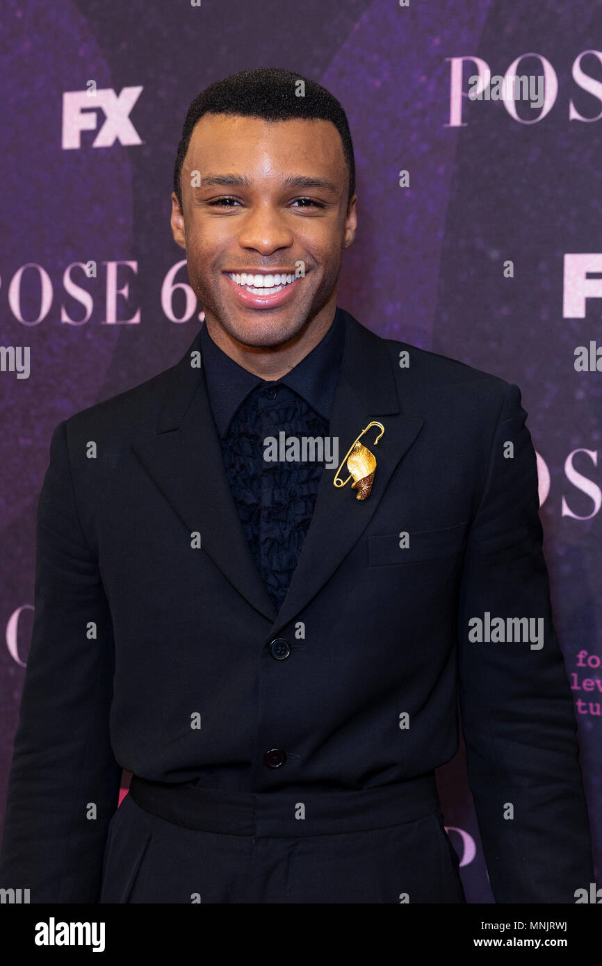 Dyllon Burnside attends FX Pose premiere at Hammerstein Ballroom (Photo ...