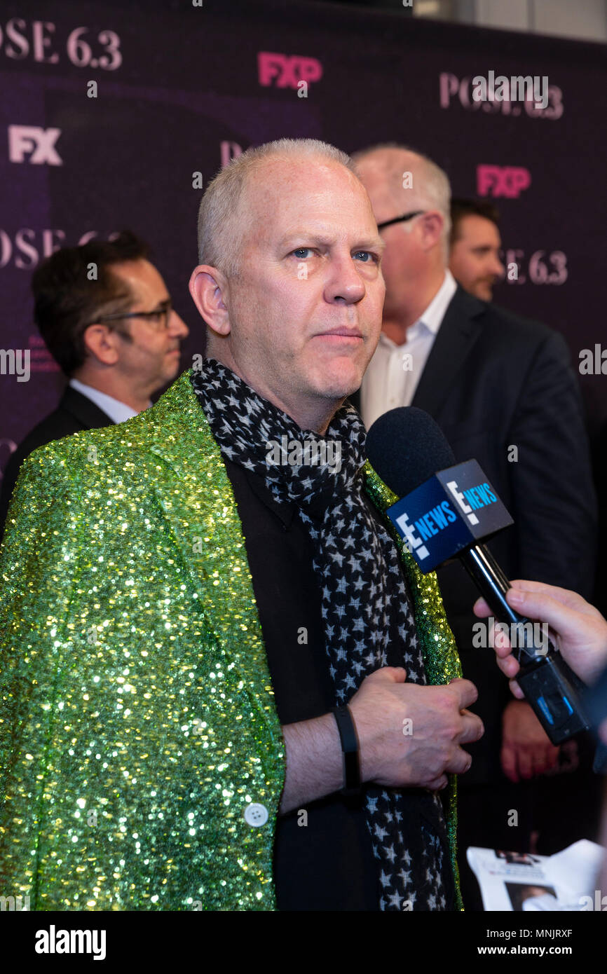 Ryan Murphy attends FX Pose premiere at Hammerstein Ballroom (Photo by ...