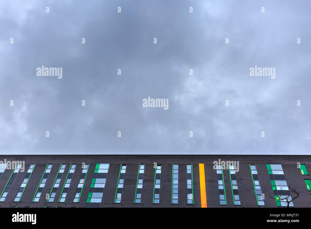 Yeoman Court, modern building and residential architecture, Tweed Walk ...