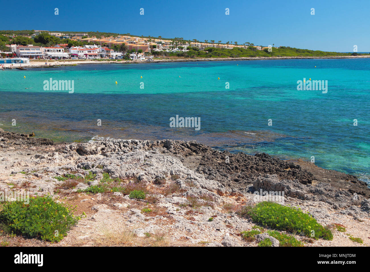 Menorca punta prima beach hi-res stock photography and images - Alamy