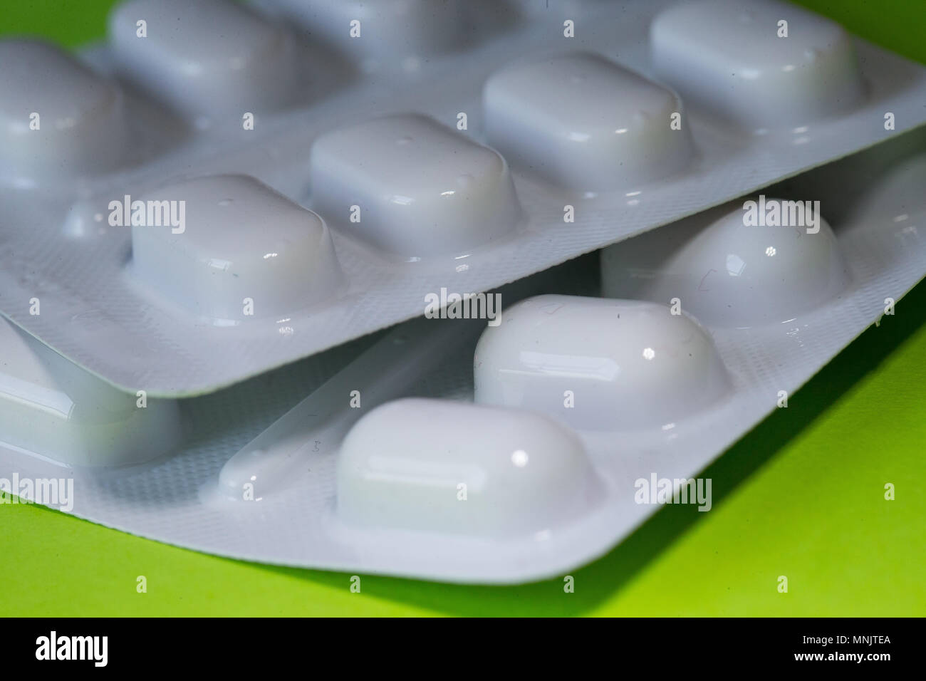 Medication pill blister pack Stock Photo - Alamy