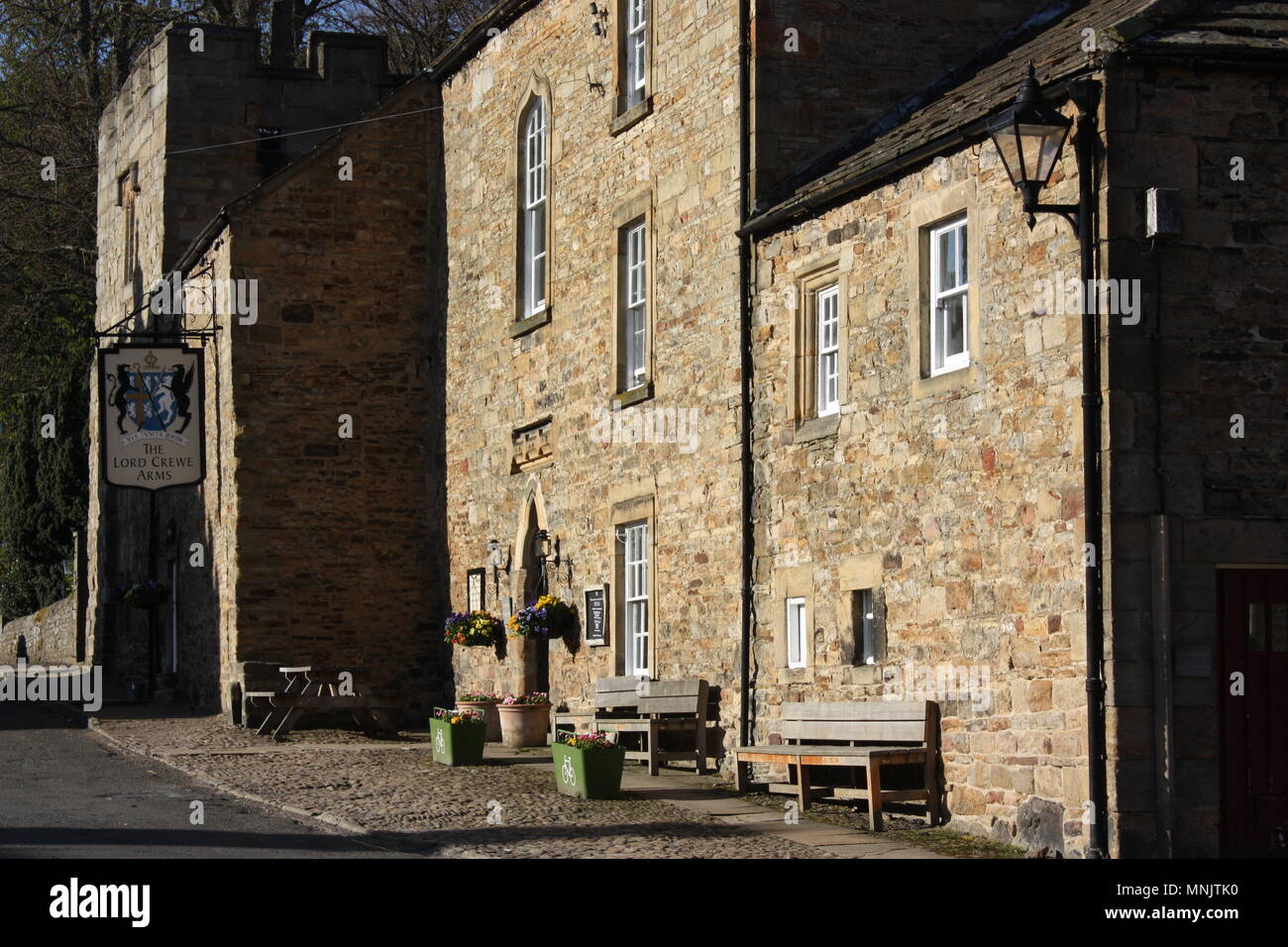 The Lord Crewe Arms in Blanchland, Northumberland Stock Photo - Alamy