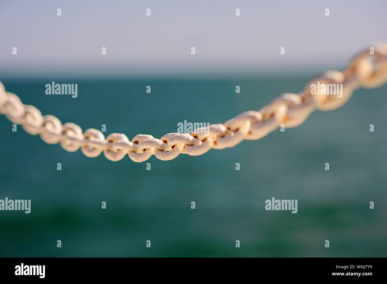 Sea chain barrier hi-res stock photography and images - Alamy