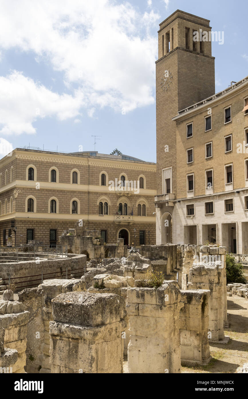 Roman amphitheater of Lecce, Italy Stock Photo - Alamy