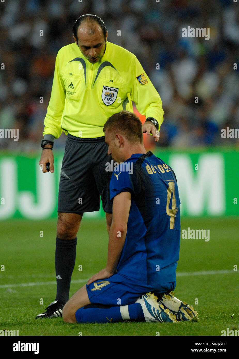 World cup 2006 referee hi-res stock photography and images - Alamy