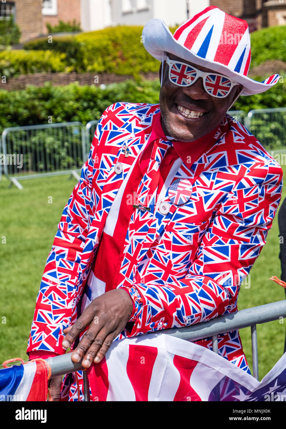 Royalist, Royal Wedding Supporter, The Long Walk, Windsor Castle ...