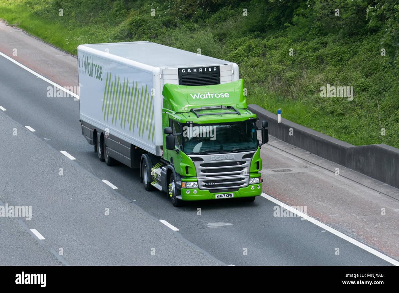 Waitrose Supermarket Lorry Truck High Resolution Stock Photography and ...