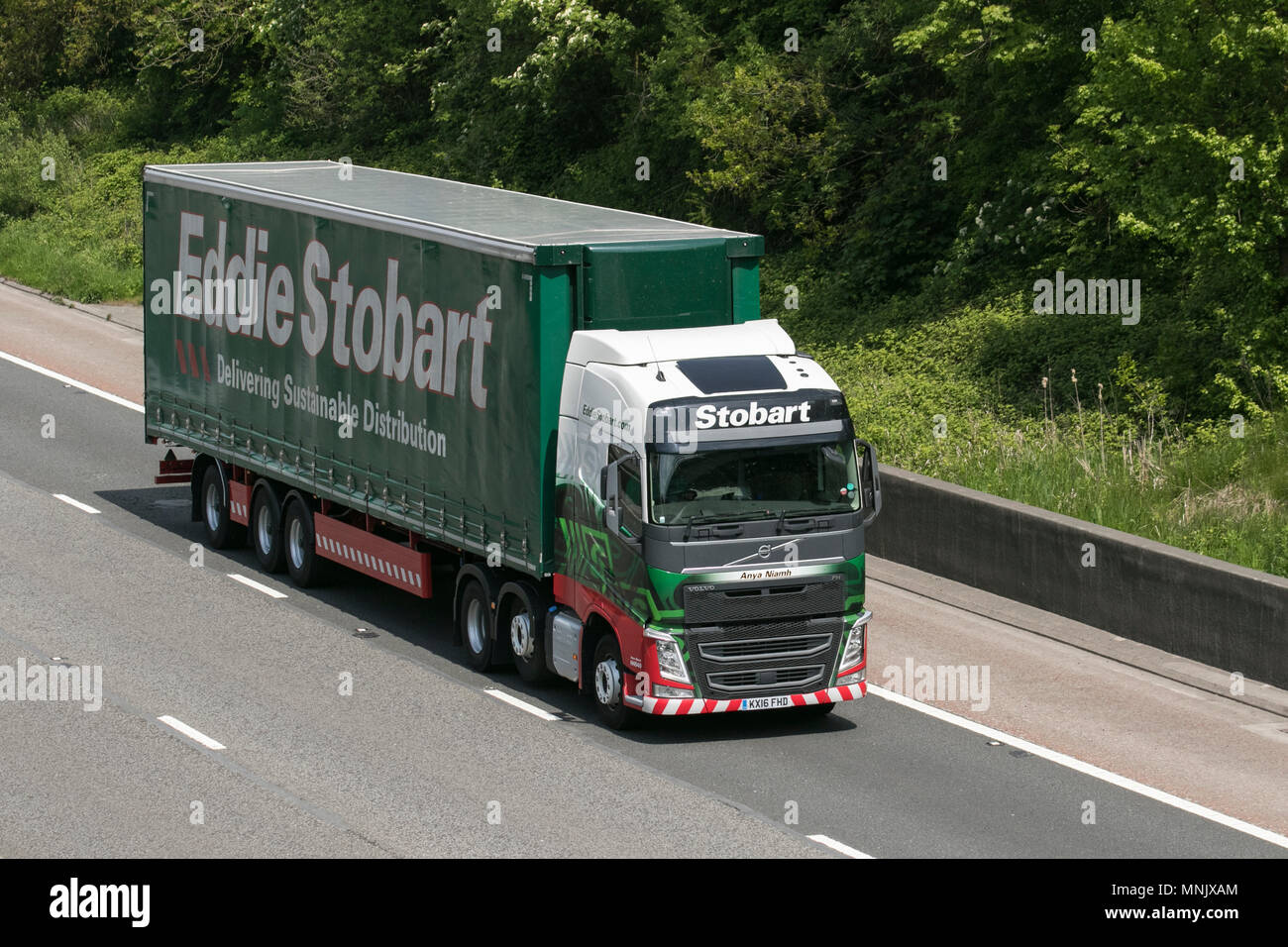 Stobart commercial truck hi-res stock photography and images - Alamy
