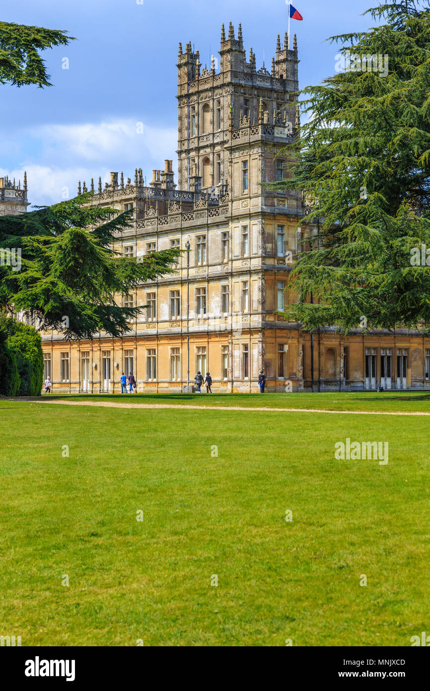 Highclere house carnarvon hi-res stock photography and images - Alamy
