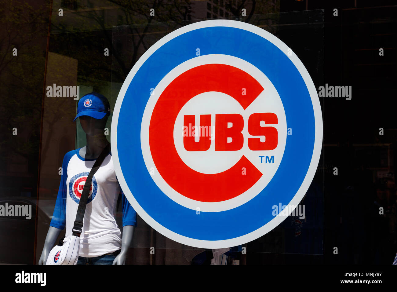 Chicago cubs logo hi-res stock photography and images - Alamy