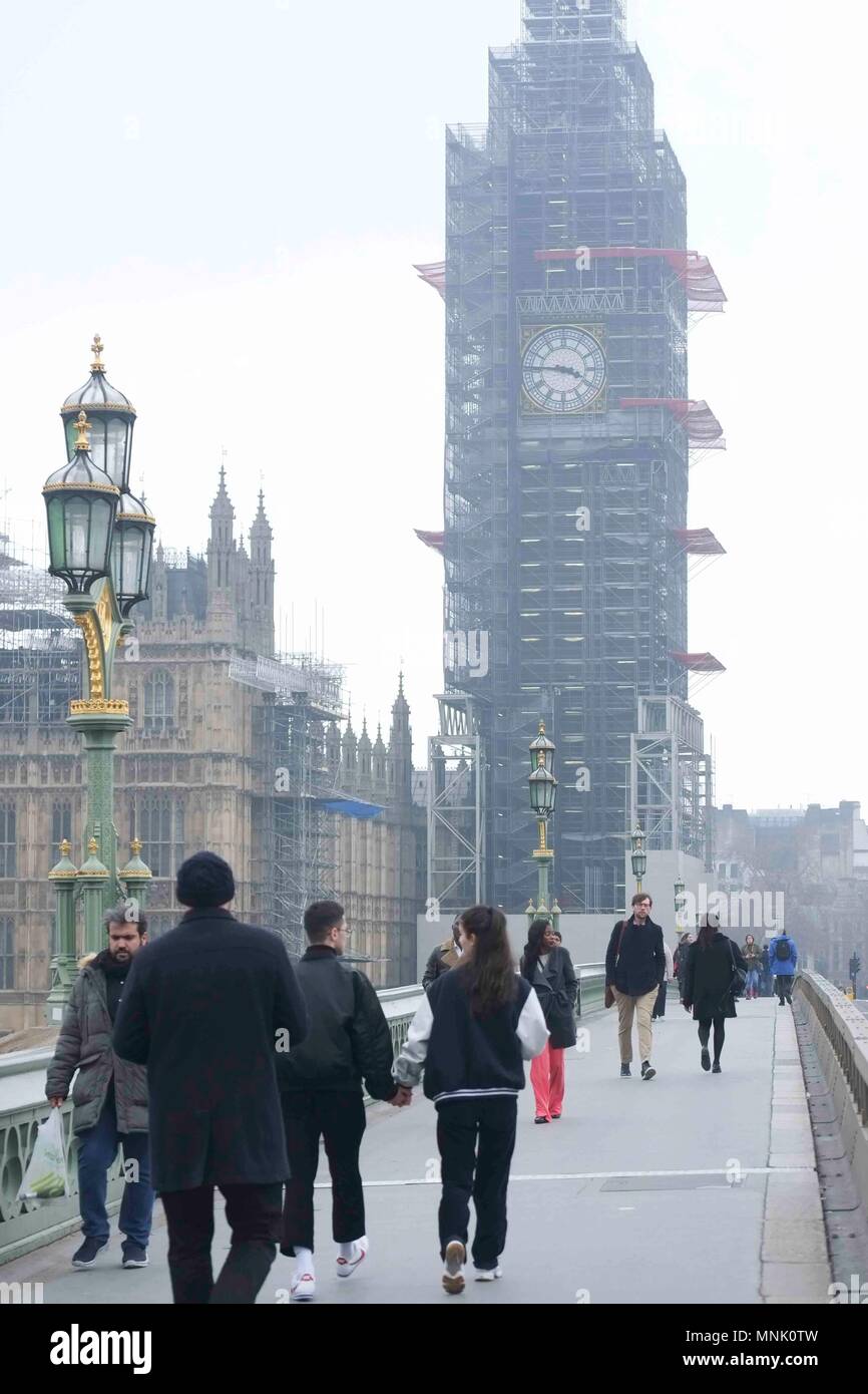 Big Ben renovation work Stock Photo - Alamy