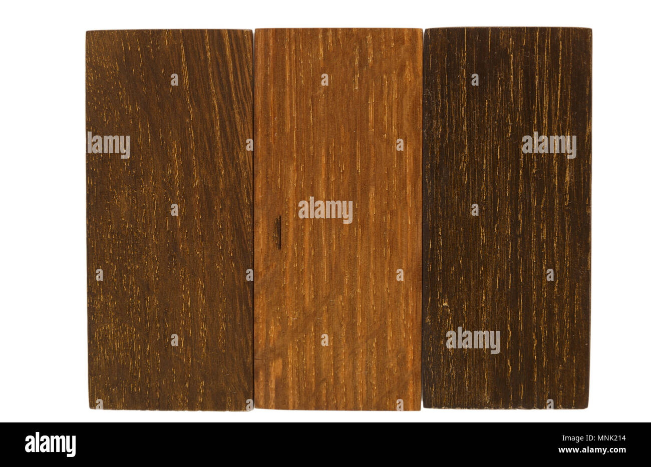 Wooden business cards on white background, old tree Stock Photo - Alamy