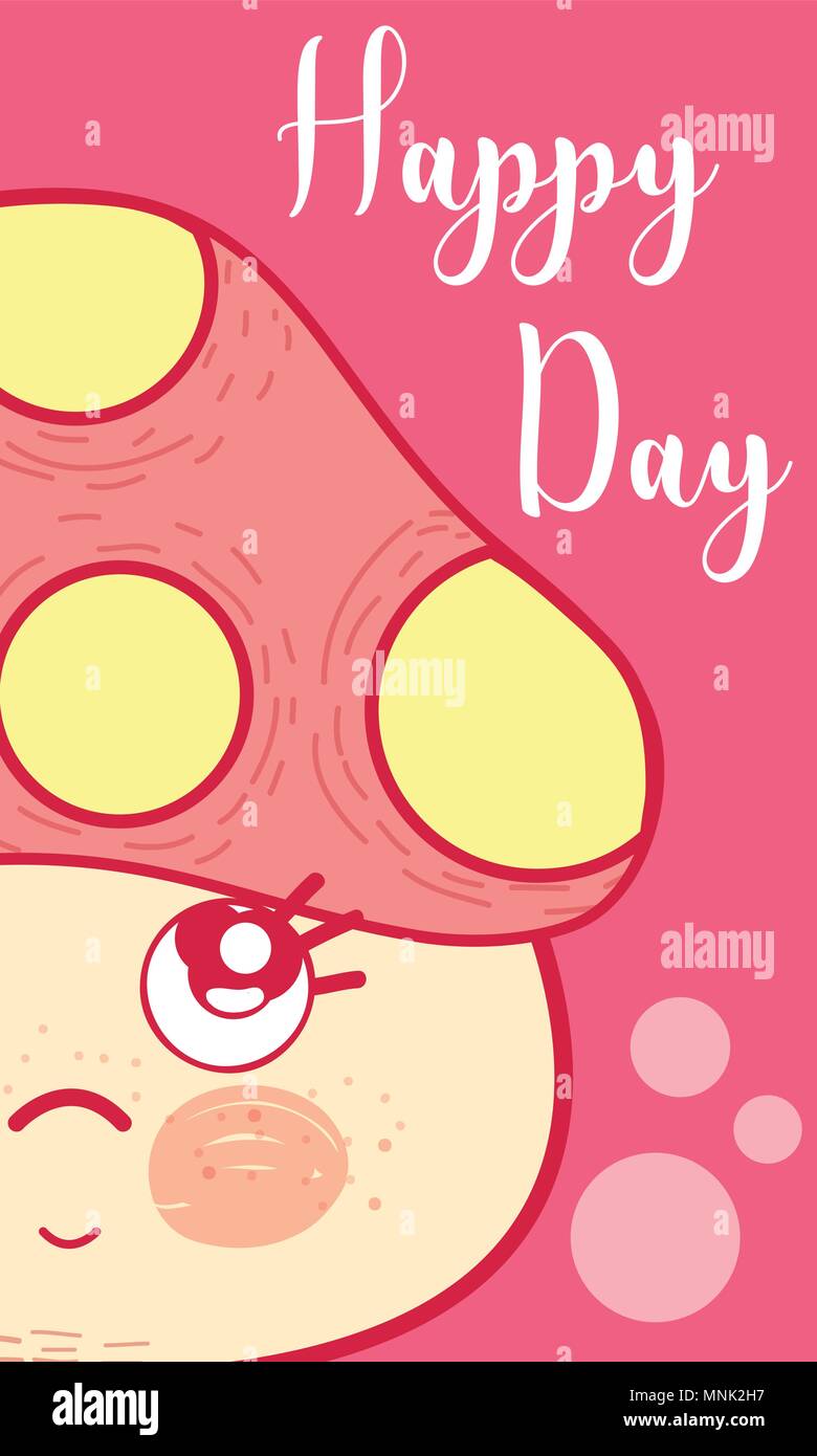 Cute happy day card Stock Vector Image & Art - Alamy