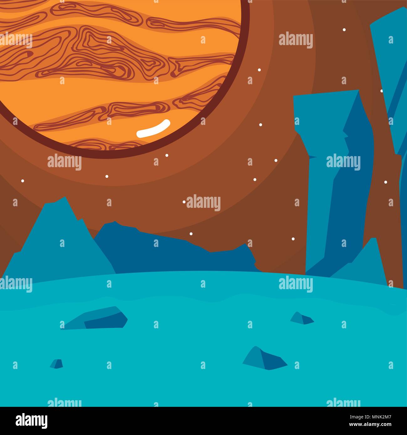 Starfield and jupiter hi-res stock photography and images - Alamy