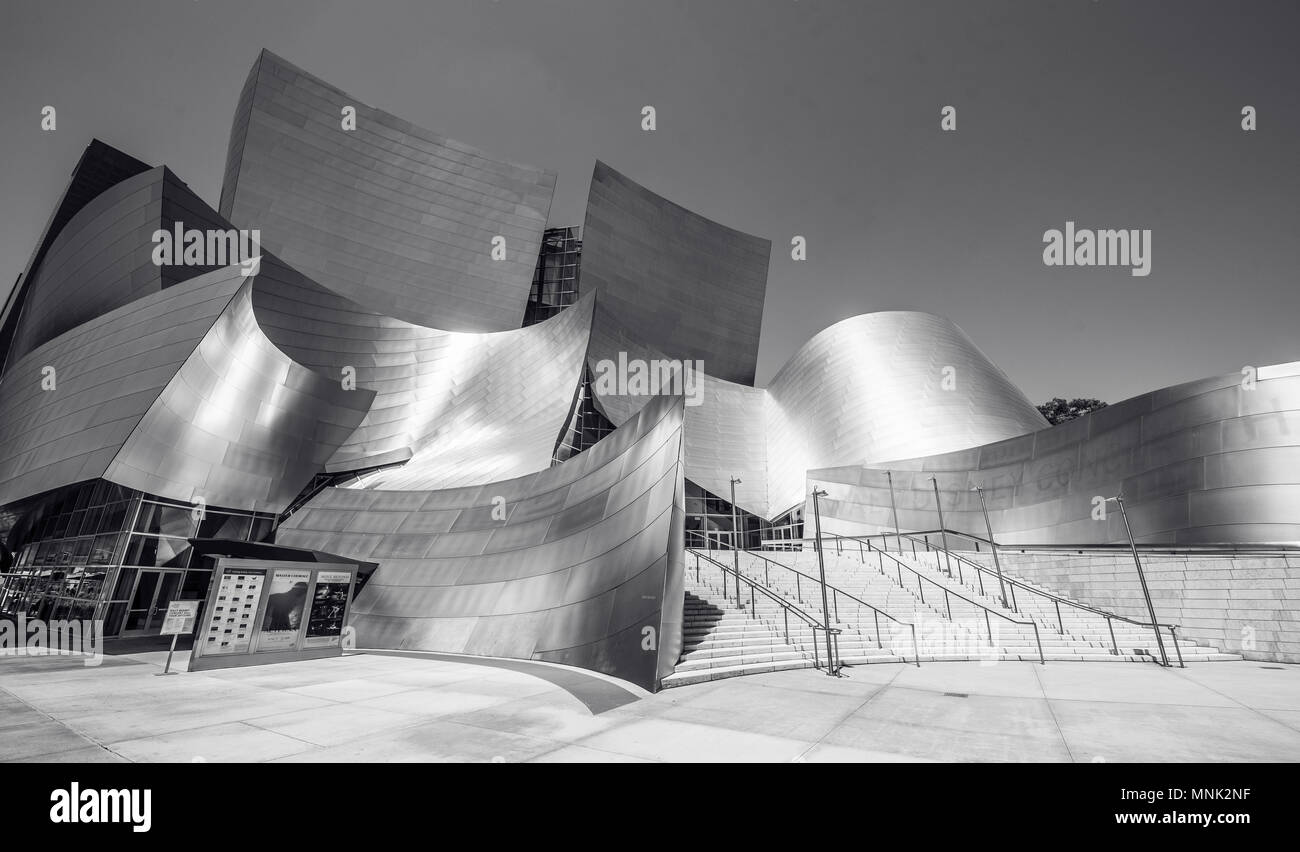 Concert Hall, Los Angeles, California, USA Stock Photo - Alamy
