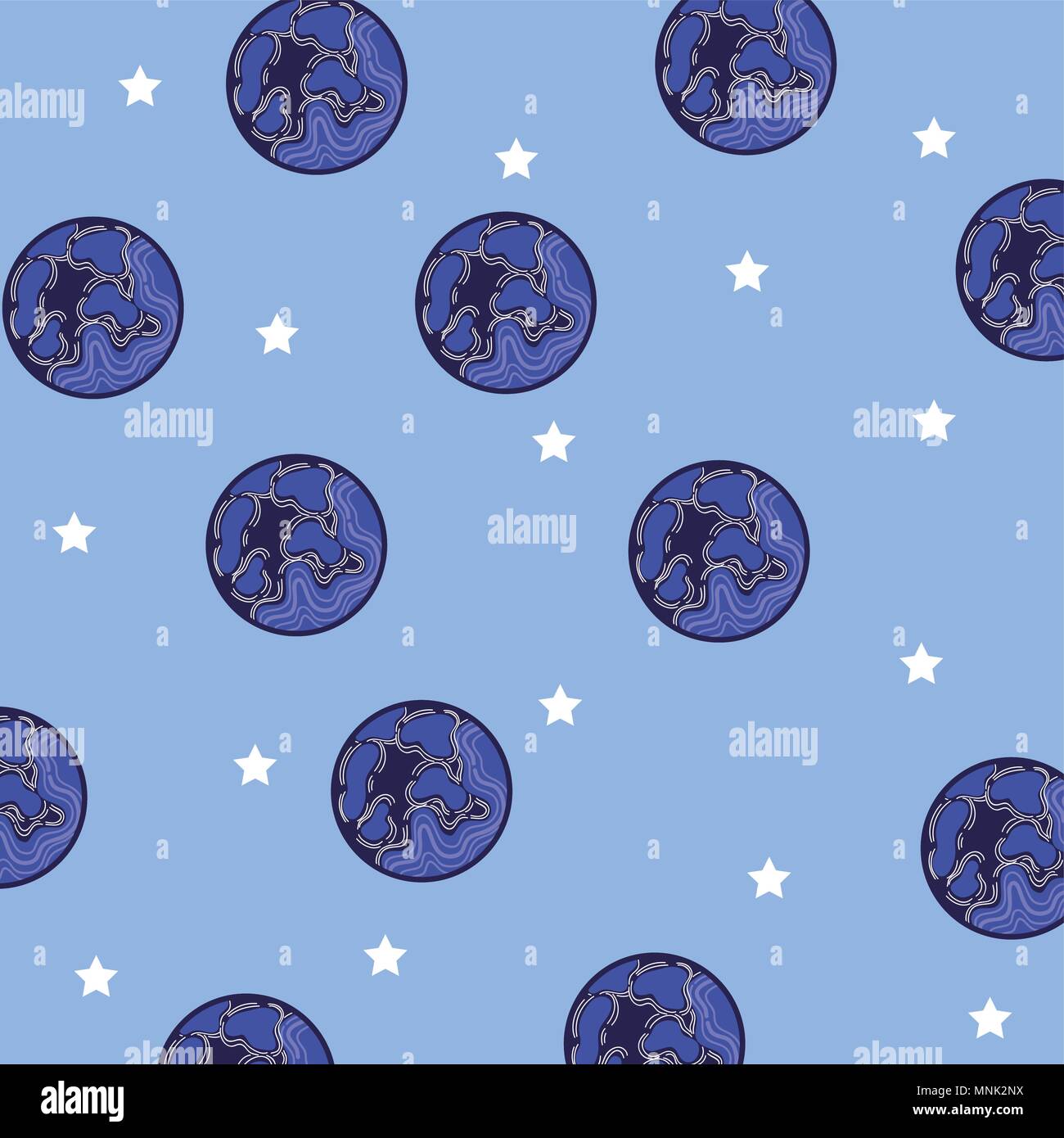 Pluto planets background cartoons Stock Vector Image & Art - Alamy