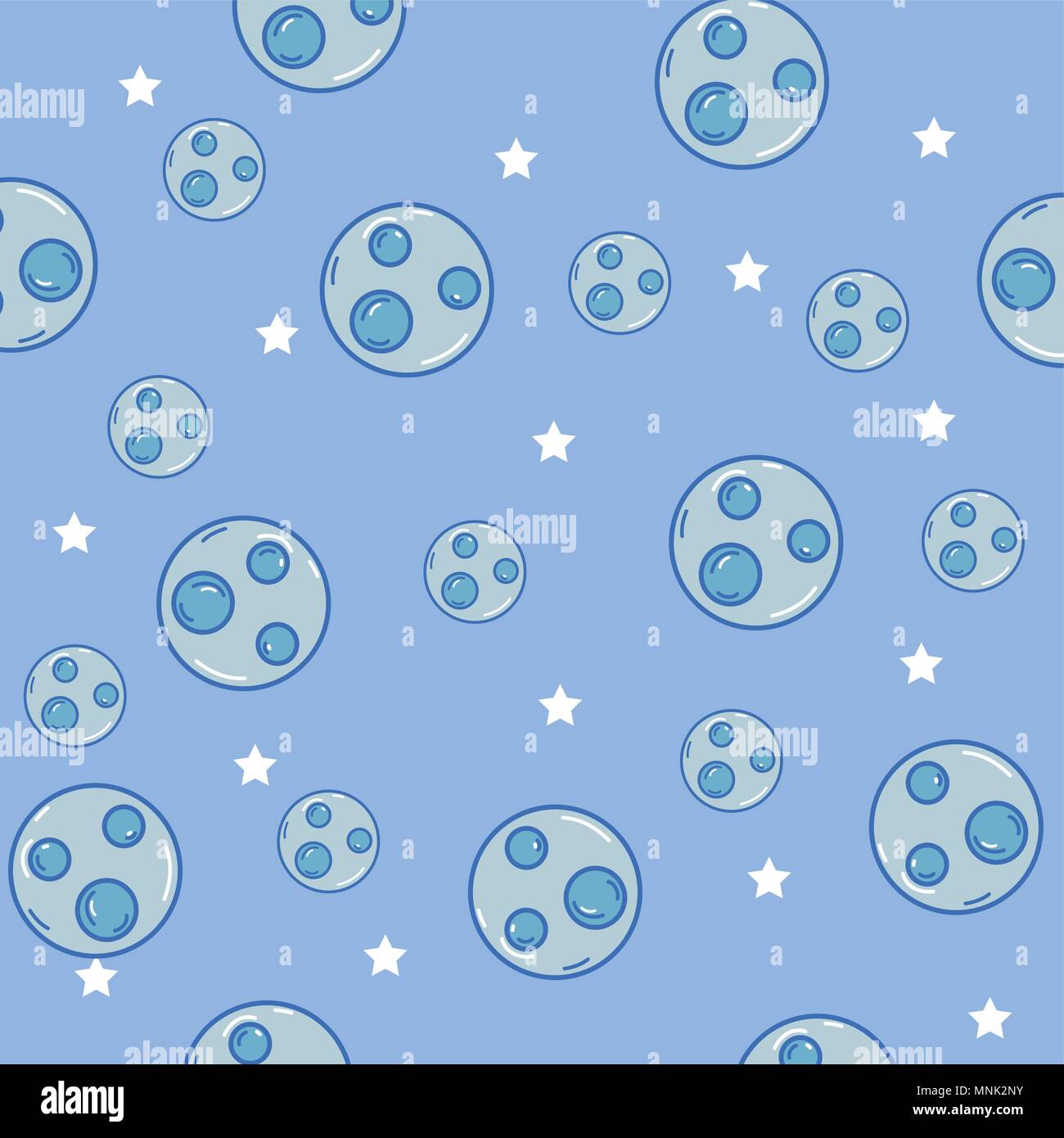 Moon satellite background cartoons Stock Vector Image & Art - Alamy