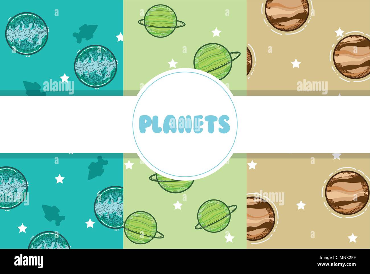 planets background cartoons Stock Vector Image & Art - Alamy