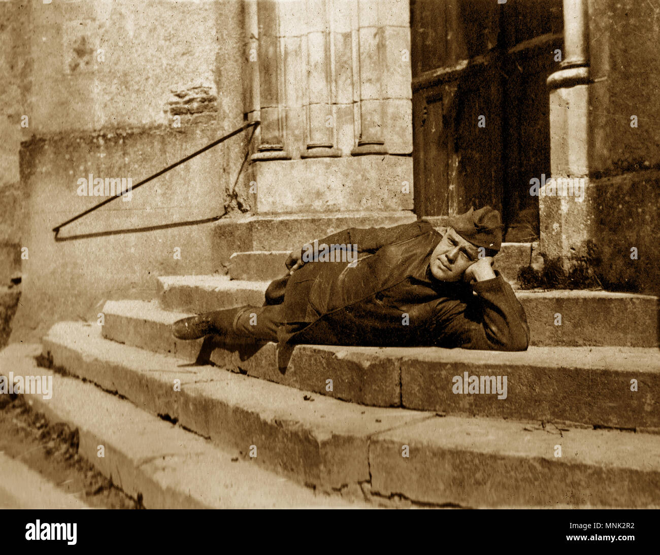 Stairs soldiers hi-res stock photography and images - Alamy