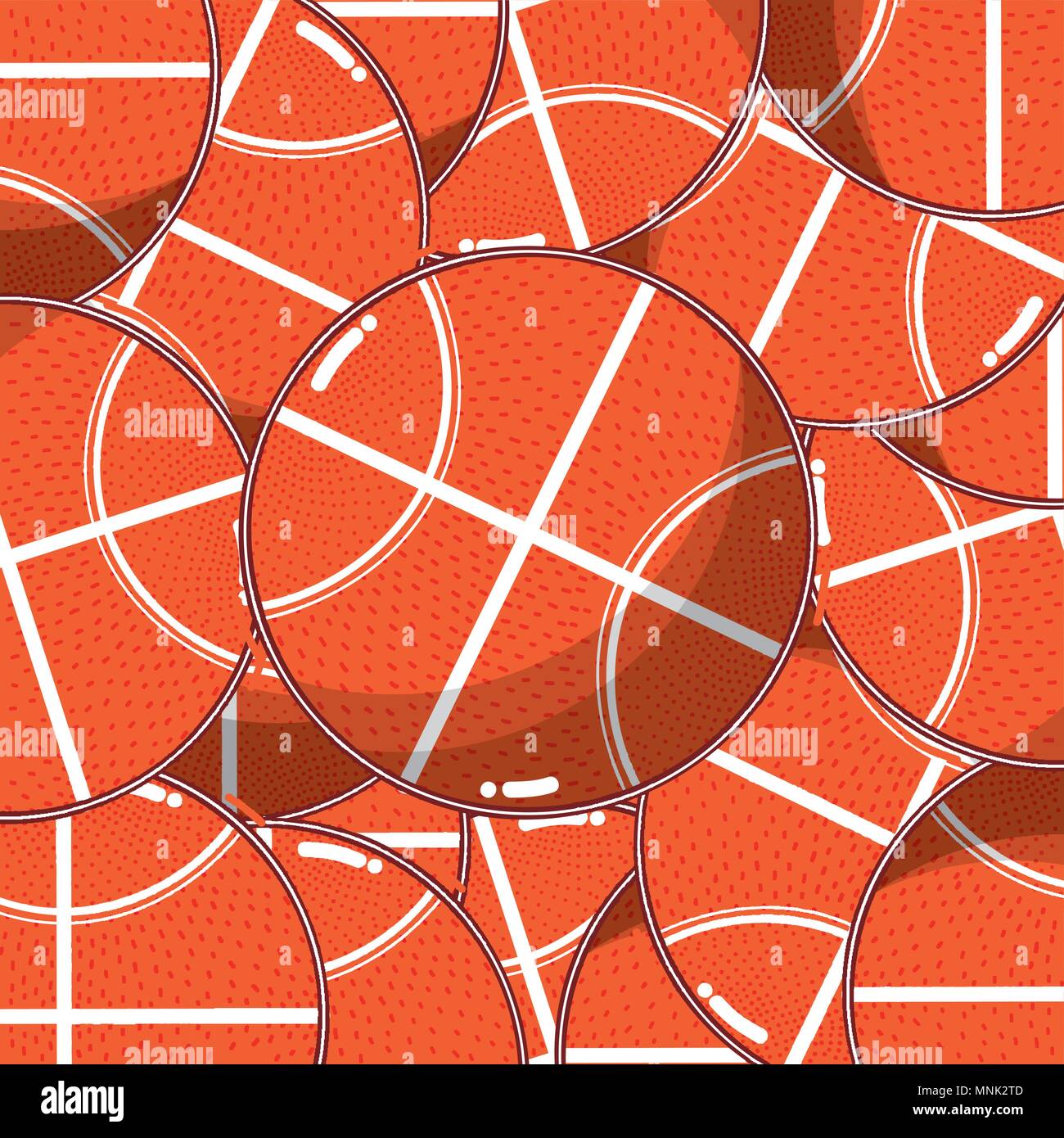 Basketball sport balls background Stock Vector Image & Art - Alamy