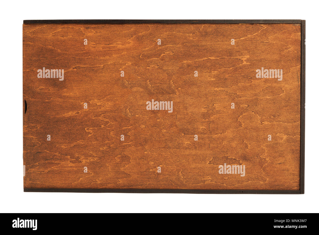 Old wooden box isolated on white background Stock Photo - Alamy