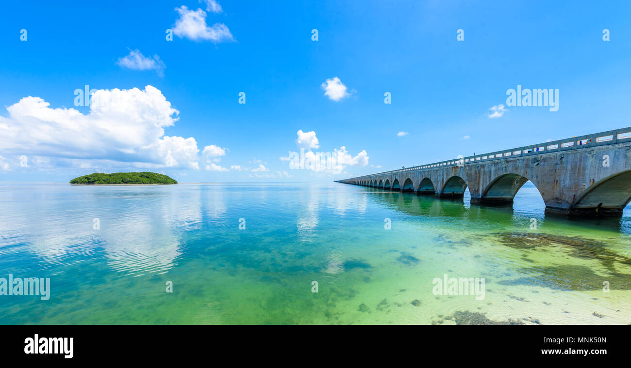 Long Bridge at Florida Key's - Historic Overseas Highway And 7 Mile ...