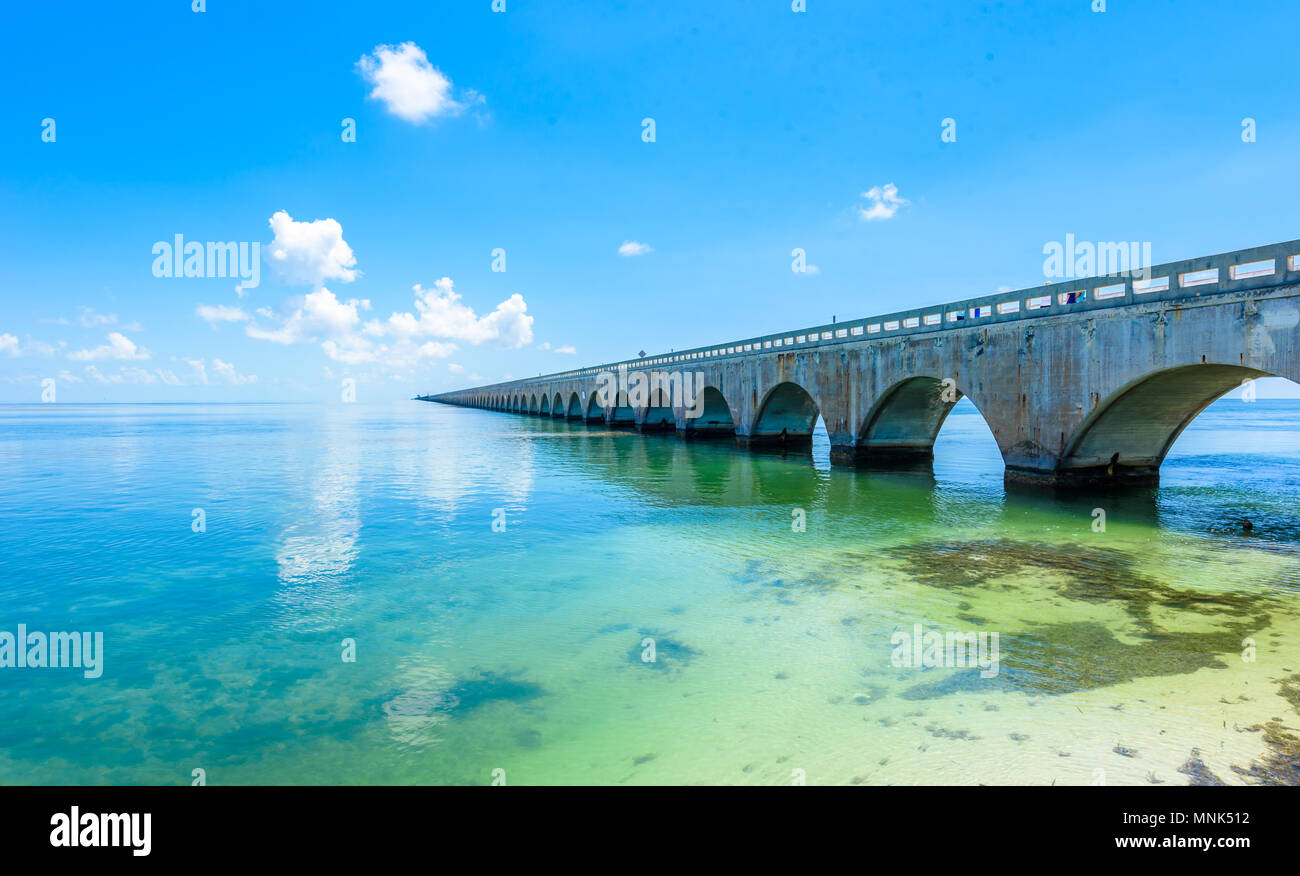 Long Bridge at Florida Key's - Historic Overseas Highway And 7 Mile ...