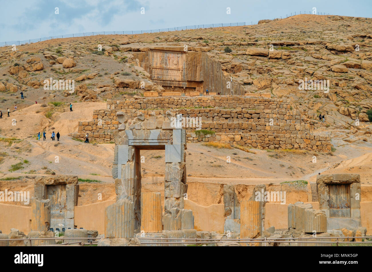 Persepolis, Iran - April 28, 2018: Persepolis was the ceremonial ...