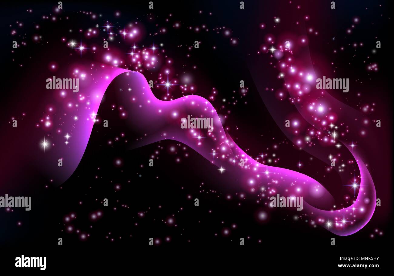 Abstract motion lights background Stock Vector Images - Alamy