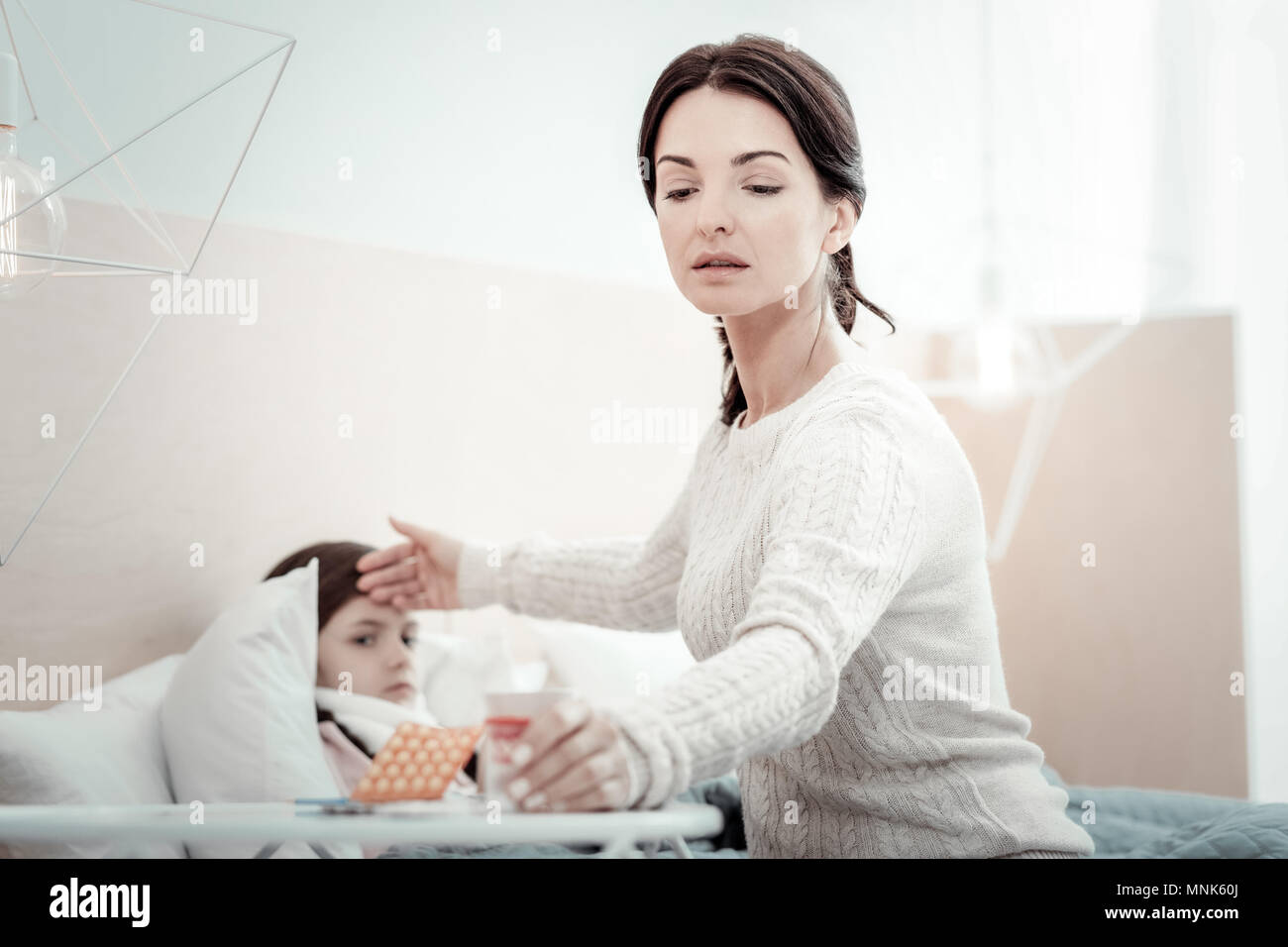 Sick child support hi-res stock photography and images - Alamy