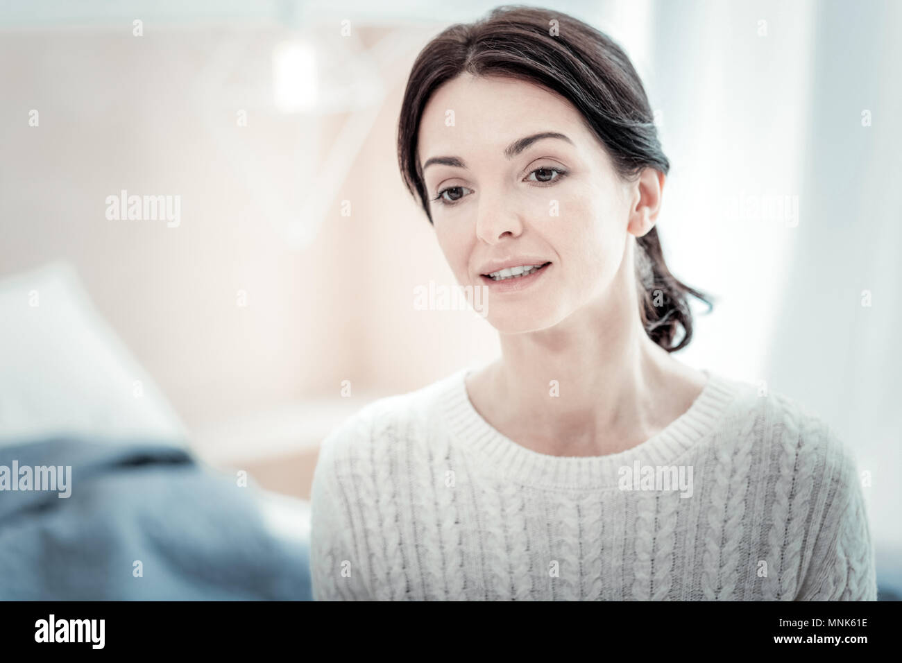 Delight pose hi-res stock photography and images - Alamy