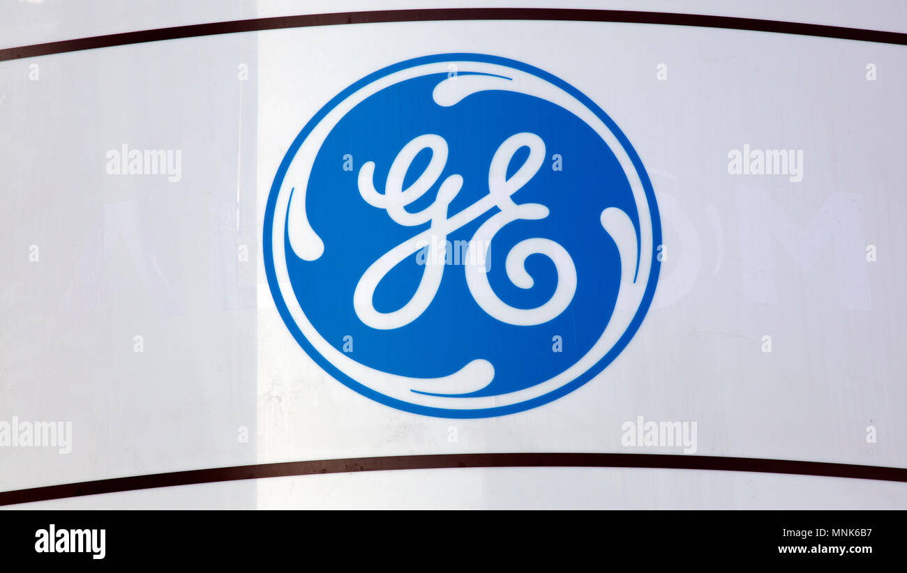 General electric sign hi-res stock photography and images - Alamy