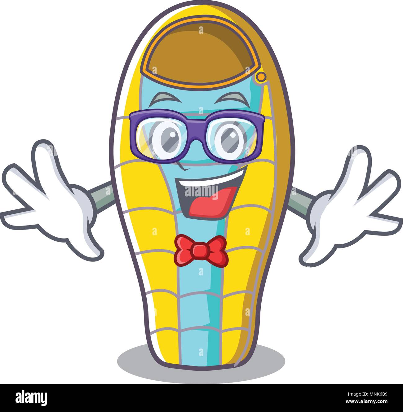 Geek sleeping bad character cartoon Stock Vector Image & Art - Alamy