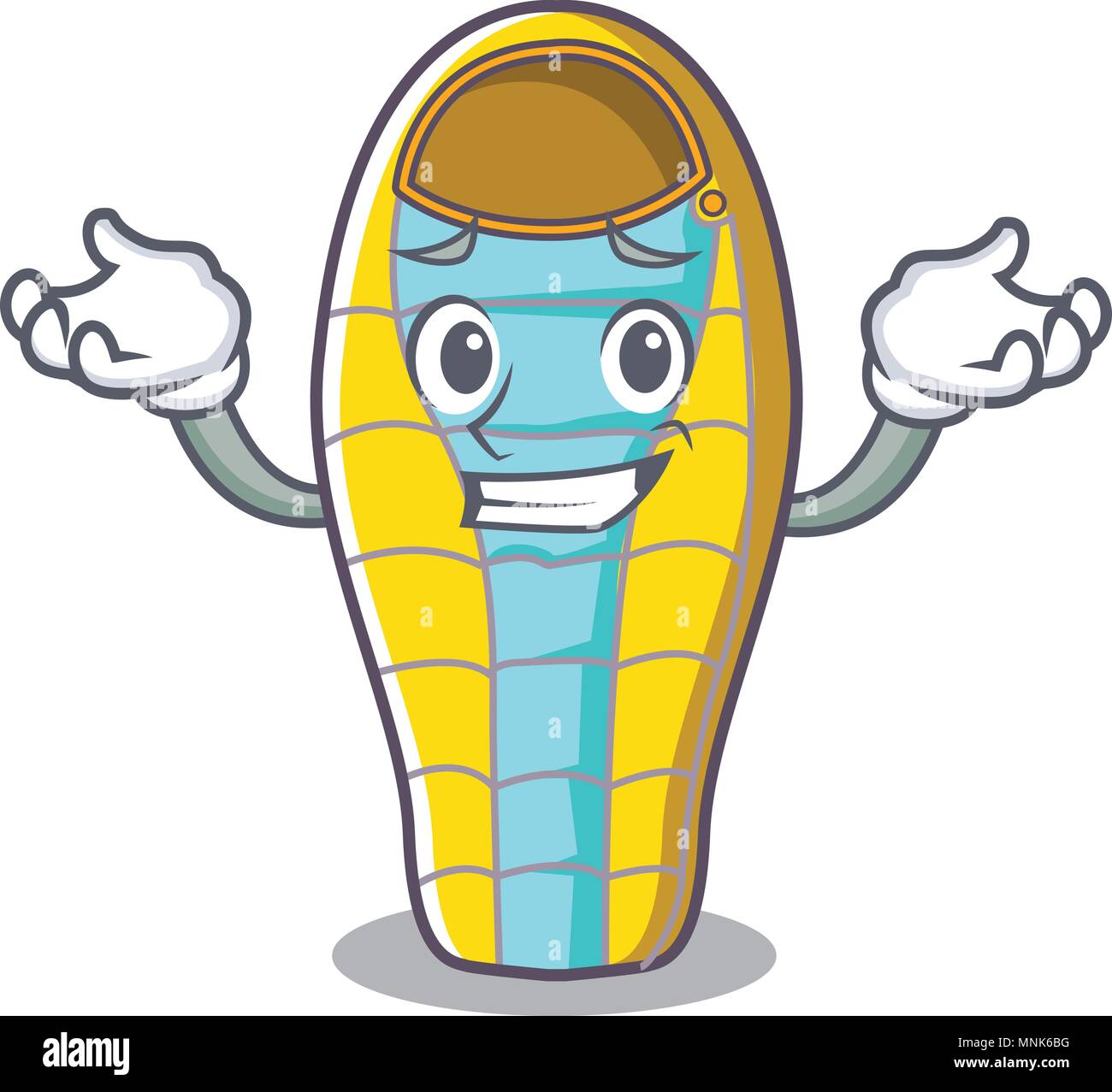 Grinning sleeping bad character cartoon Stock Vector Image & Art - Alamy