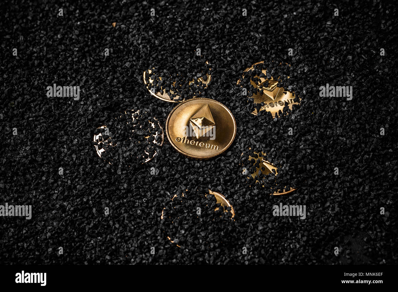 Ethereum coin hi-res stock photography and images - Alamy
